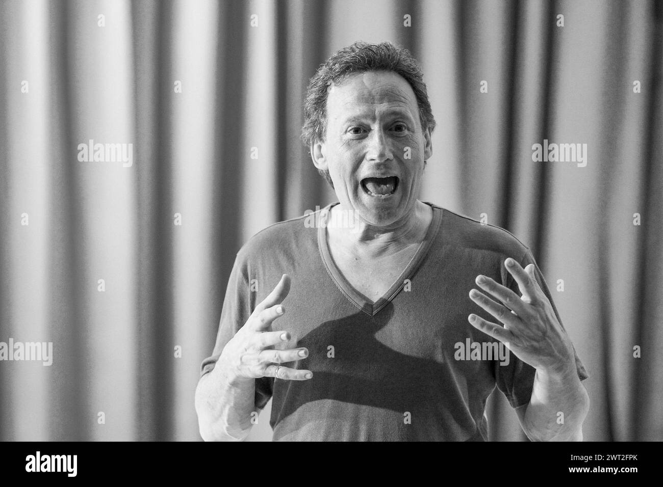 (EDITORS NOTE: Image has been converted to black and white.) The actor ...