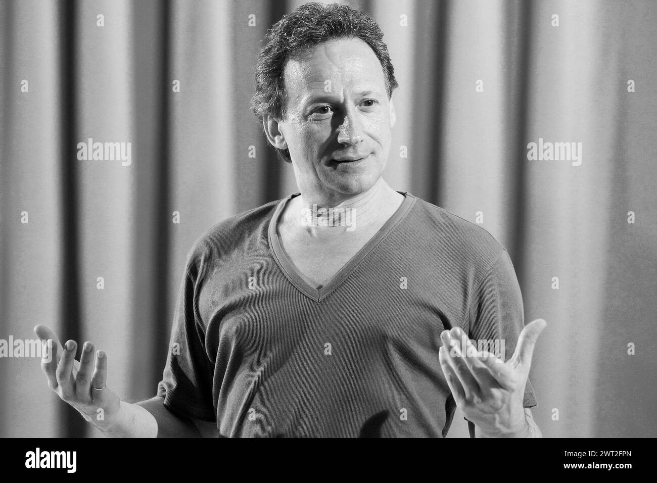 (EDITORS NOTE: Image has been converted to black and white.) The actor ...