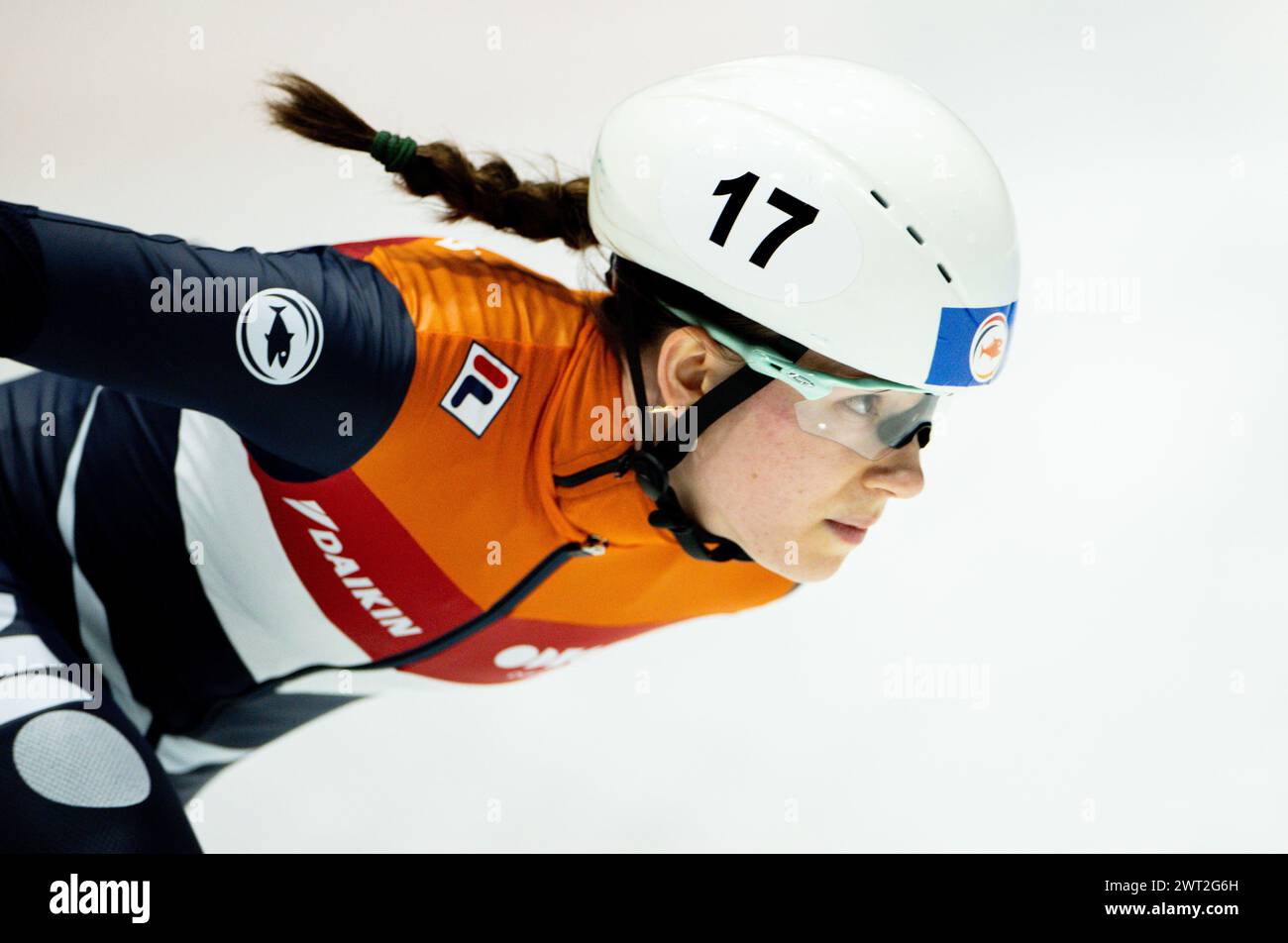 ROTTERDAM - Selma Poutsma during the heats of the 500m at the World ...