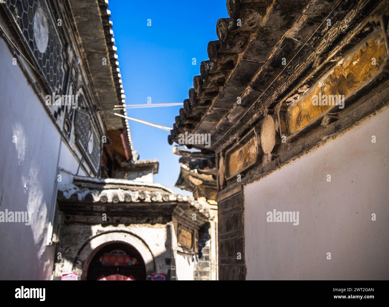 Xizhou Ancient Town, Yunnan, China Stock Photo - Alamy