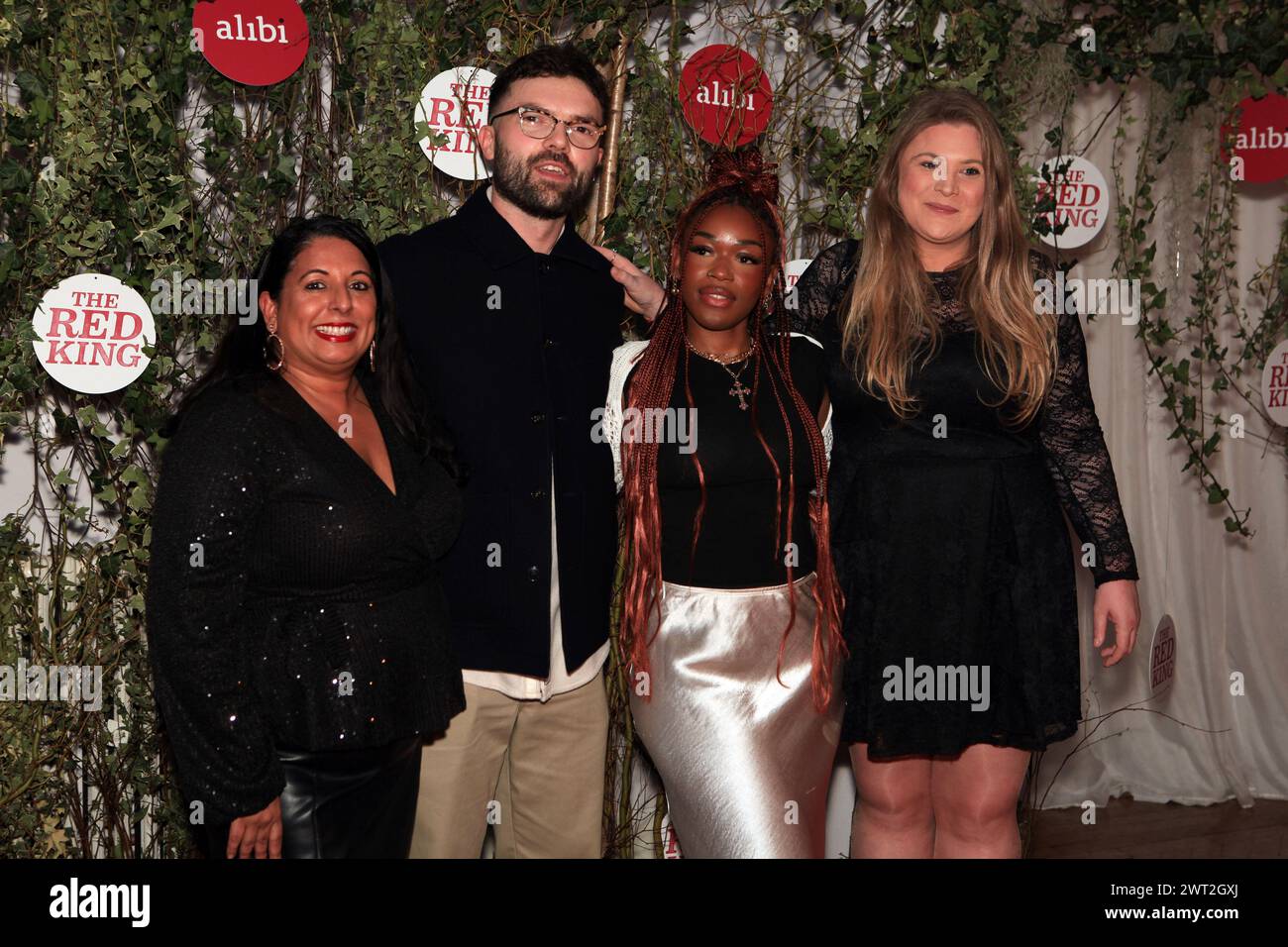 London, UK. Ash, Ross Carson, Jasmine Boatswain, Charlie Bees at The ...