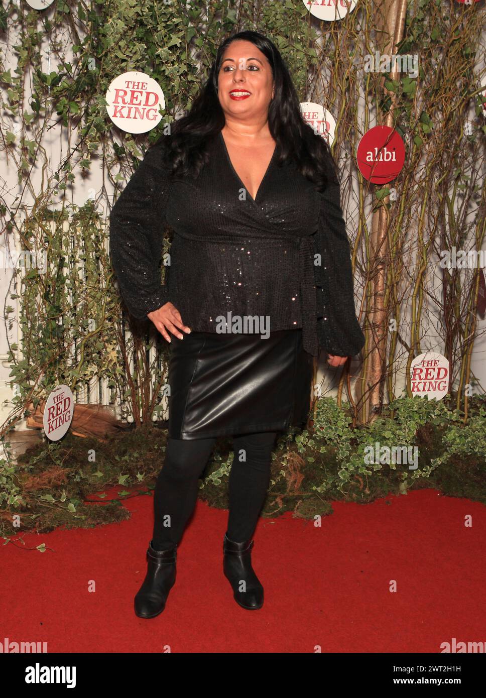 London, UK. Ash at The Red King TV series premiere. Number One ...