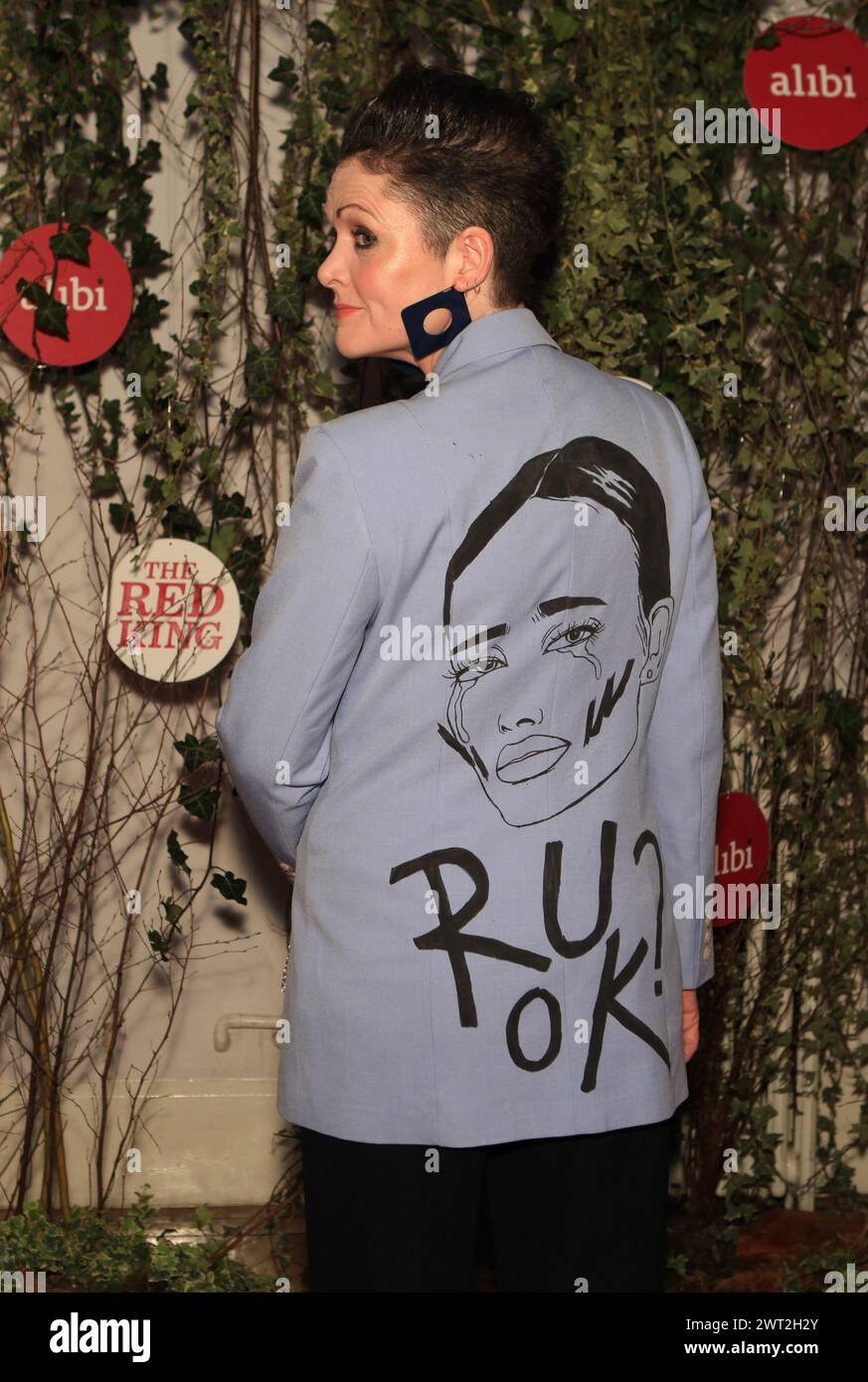 London, UK. Lu Corfield at The Red King TV series premiere. Number One ...