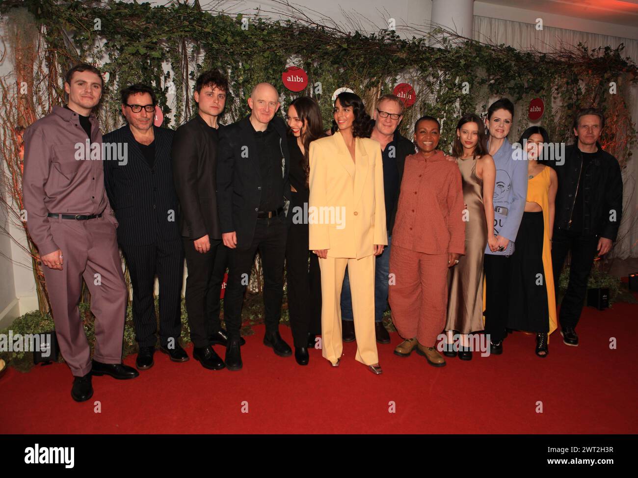 London, UK. Red King Cast: L-R: Aled ap Steffan,Toby Whitehouse, Lloyd ...