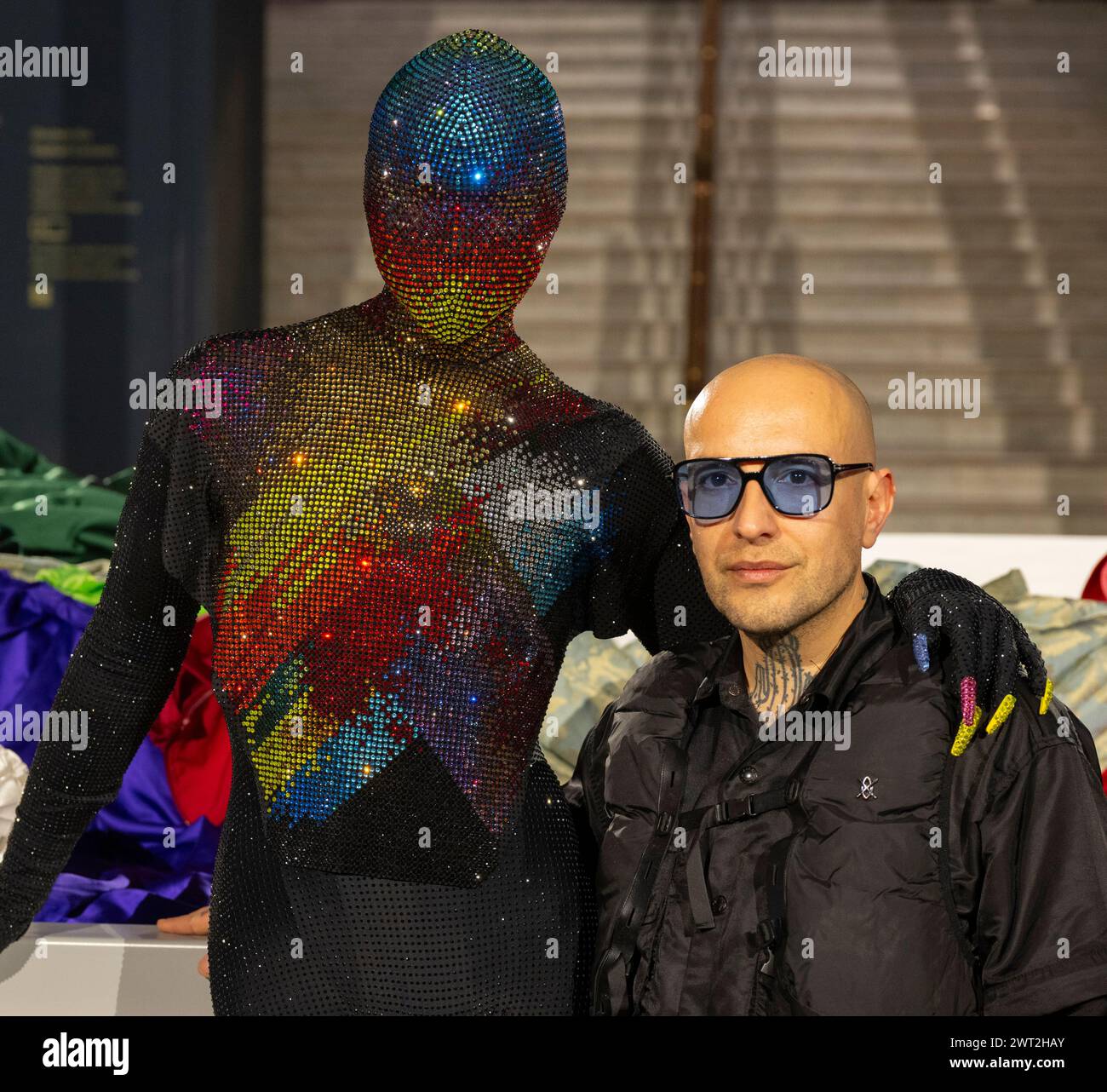 V&A, London, UK. 15th Mar, 2024. Fashion in Motion: Francesco Colucci. Known for curating the ...