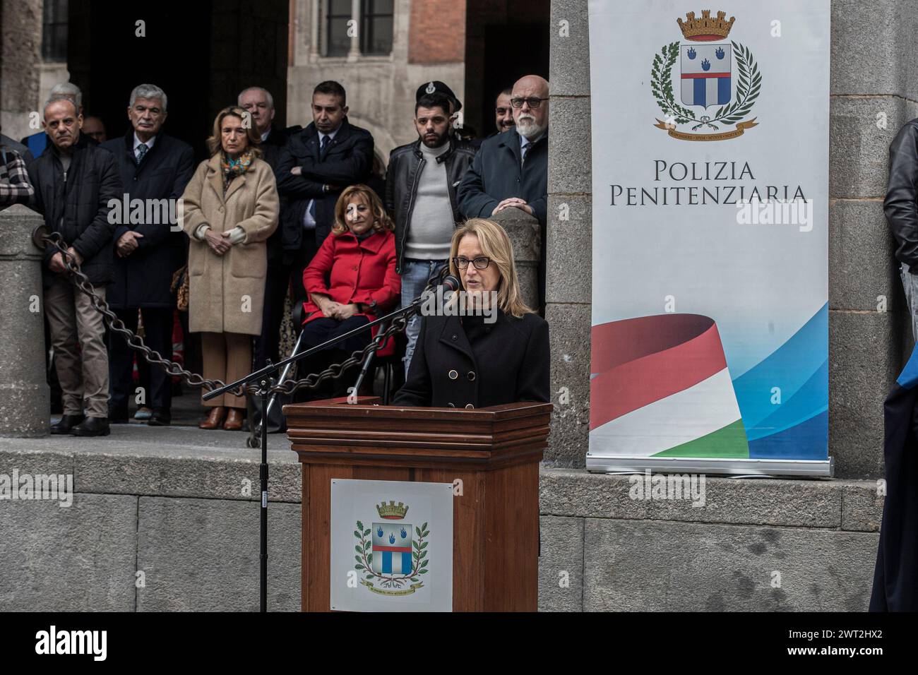Milano, Italia. 15th Mar, 2024. Nella Foto Maria Milano Franco D ...