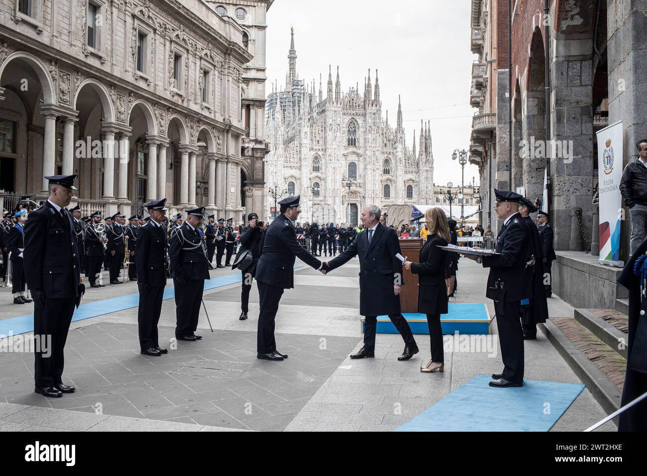 Milano, Italia. 15th Mar, 2024. Nella Foto l'Onorevole Andrea Ostellari ...