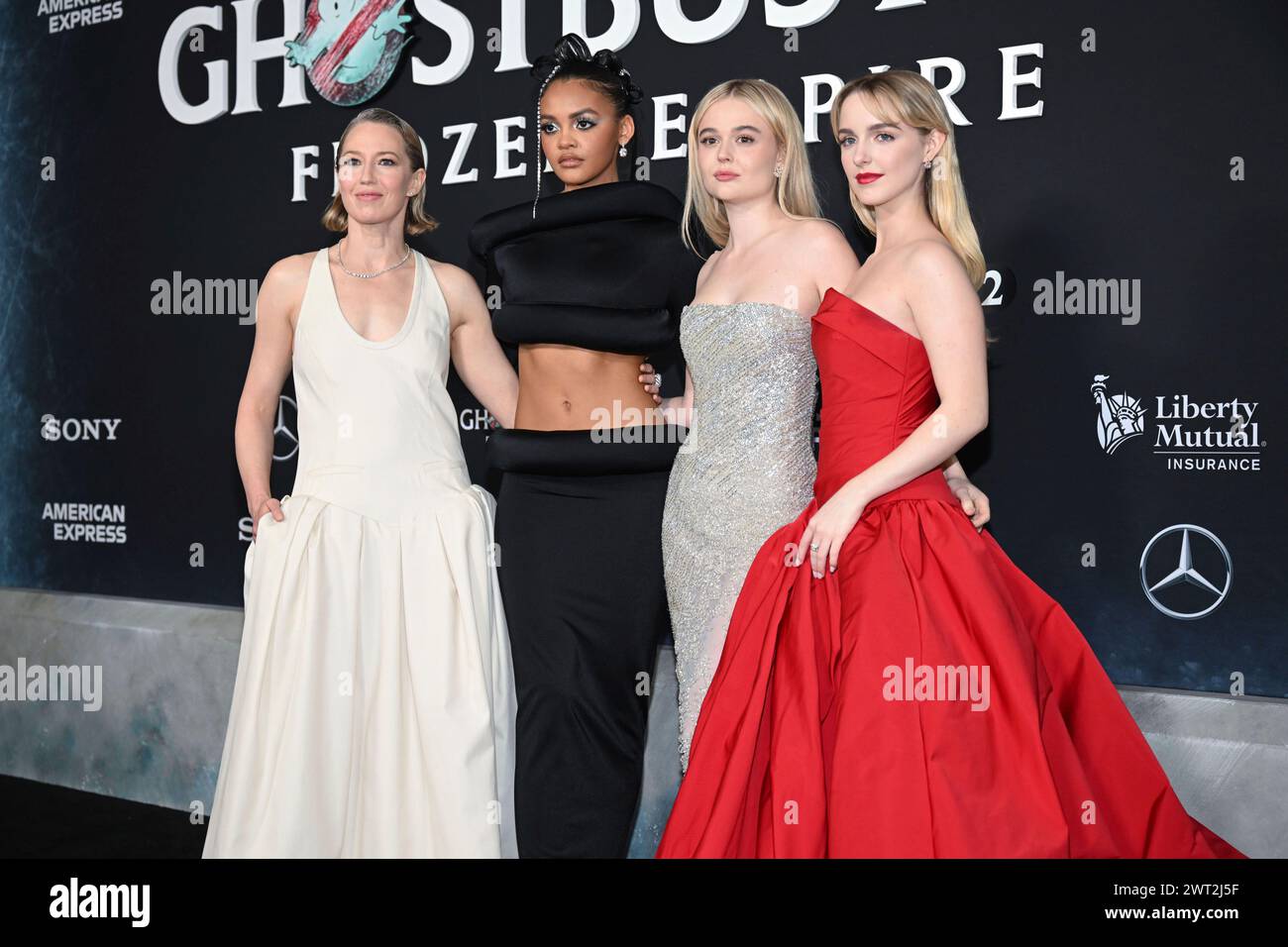 Photo by: zz/NDZ/STAR MAX/IPx 2024 3/14/24 Carrie Coon, Celeste O'Connor, Emily Alyn Lind and ...