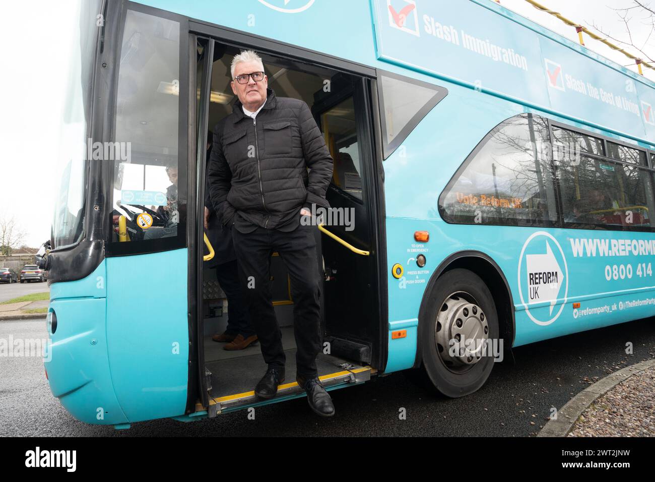 Newly-defected former Conservative deputy chairman Lee Anderson MP ...