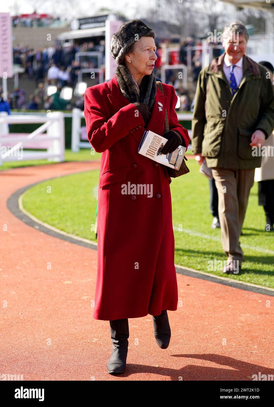 The Princess Royal on day four of the 2024 Cheltenham Festival at ...