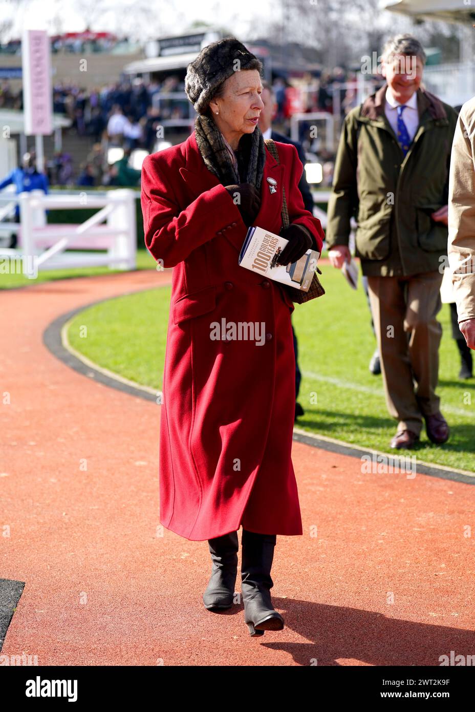 The Princess Royal on day four of the 2024 Cheltenham Festival at ...