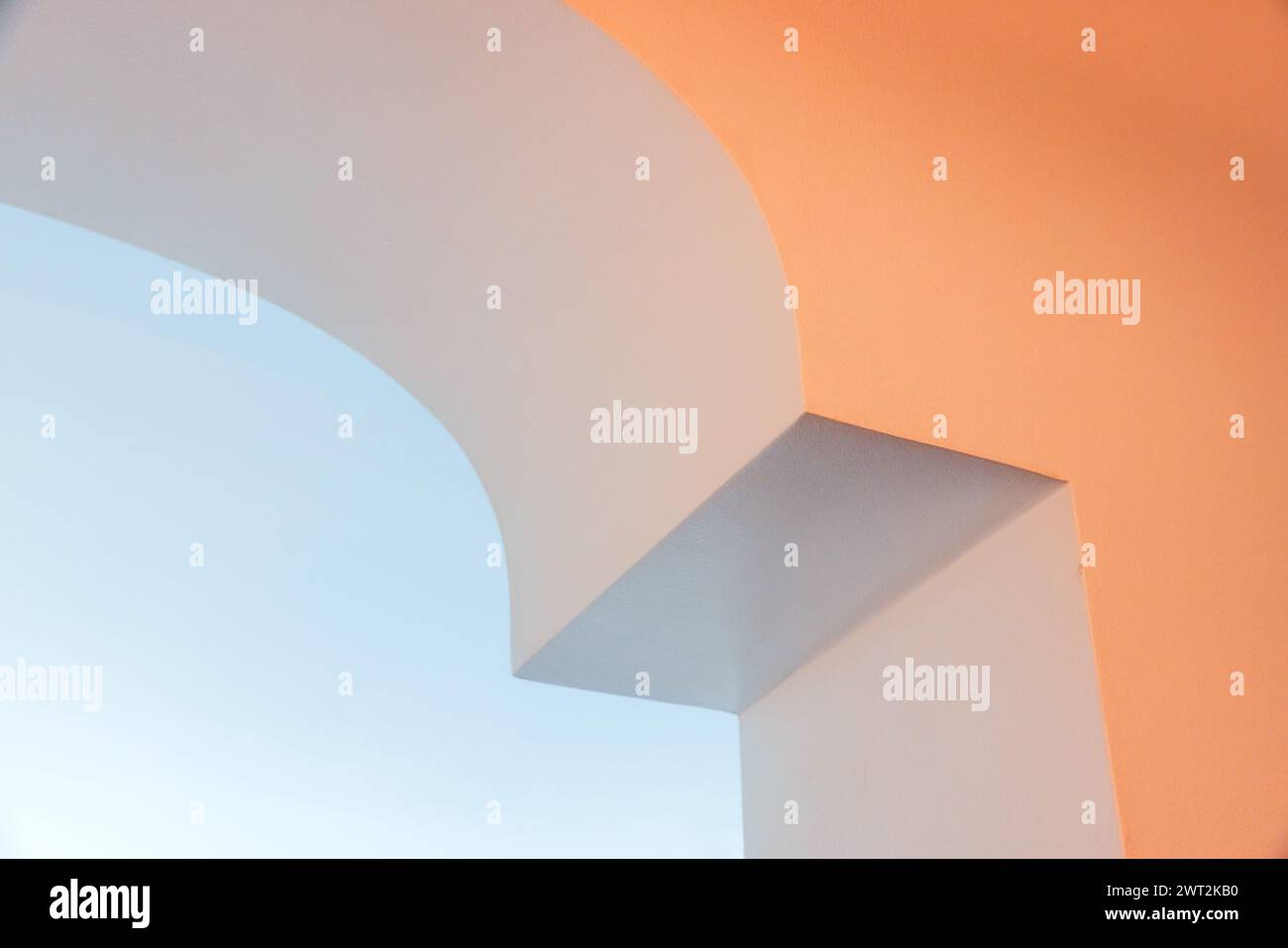 Abstract architecture photo with details of pillar capital Stock Photo ...
