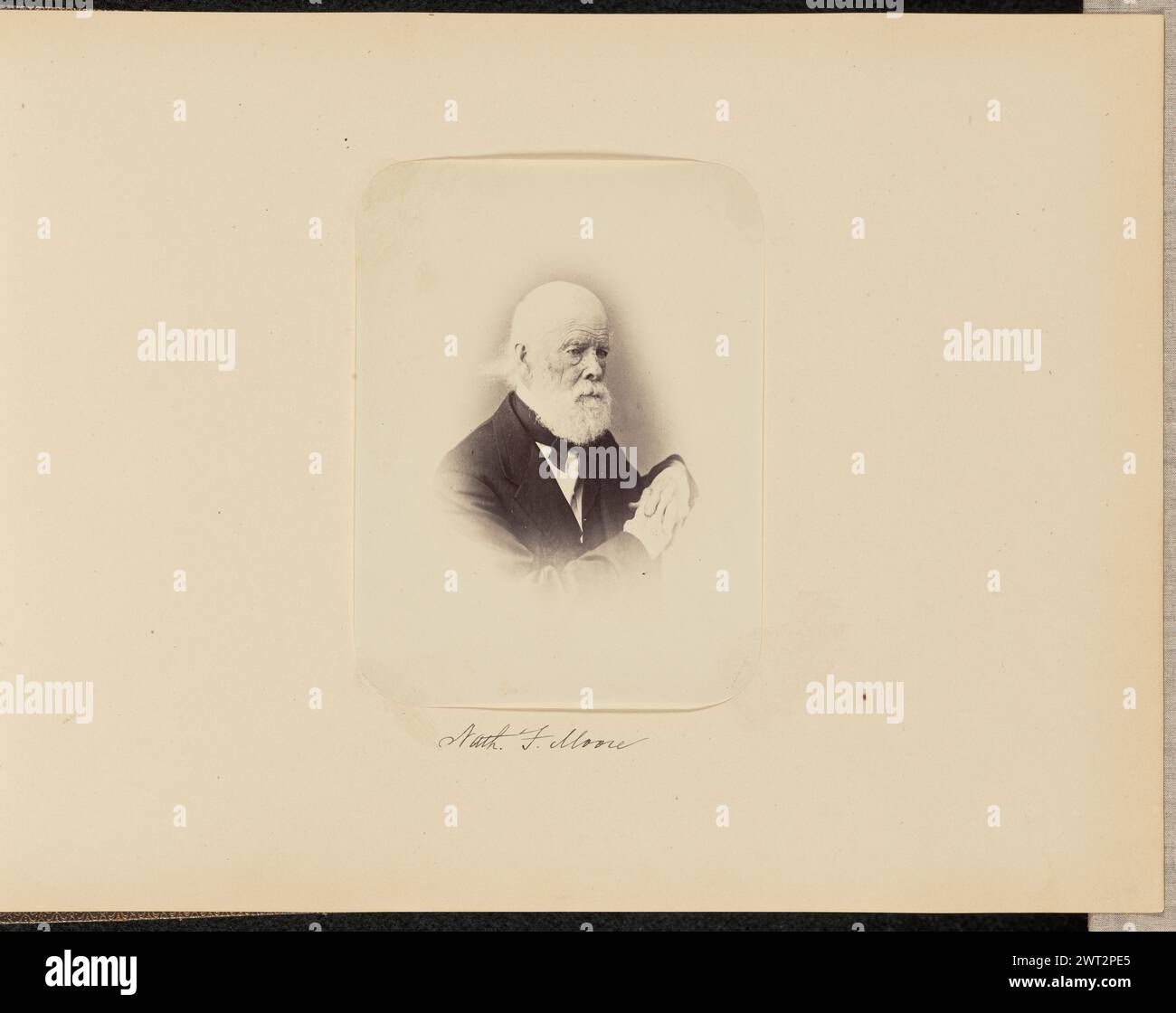 Nath. F. Moore. Possibly Charles de Rham, photographer (American, 1822 ...