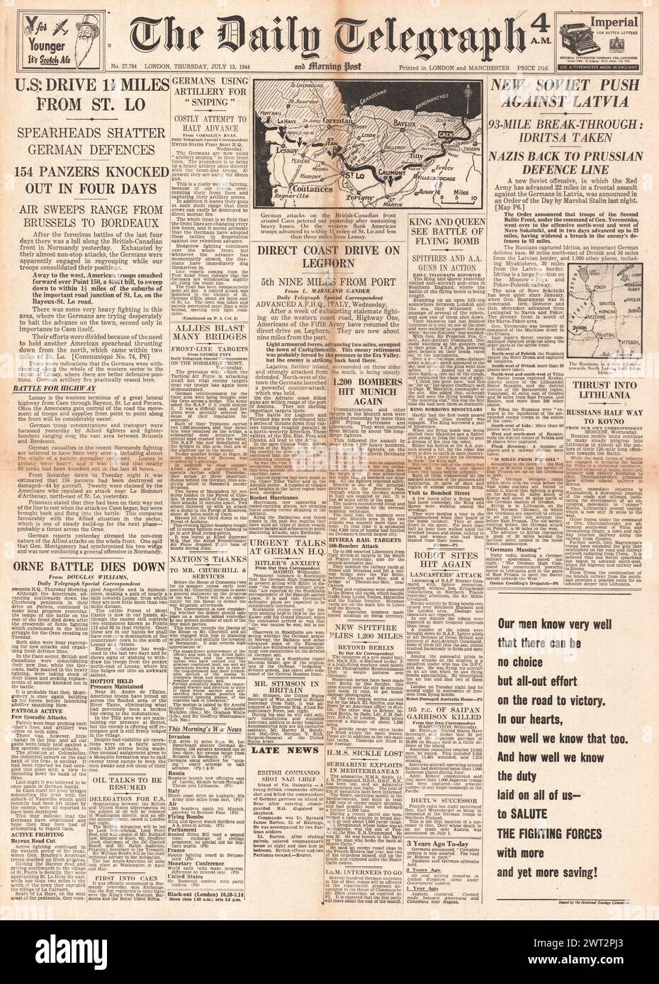 1944 d day spitfire hi-res stock photography and images - Alamy