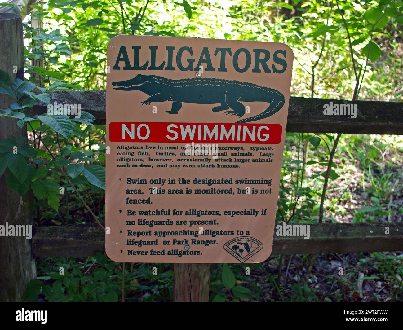 Alligator warnings hi-res stock photography and images - Alamy