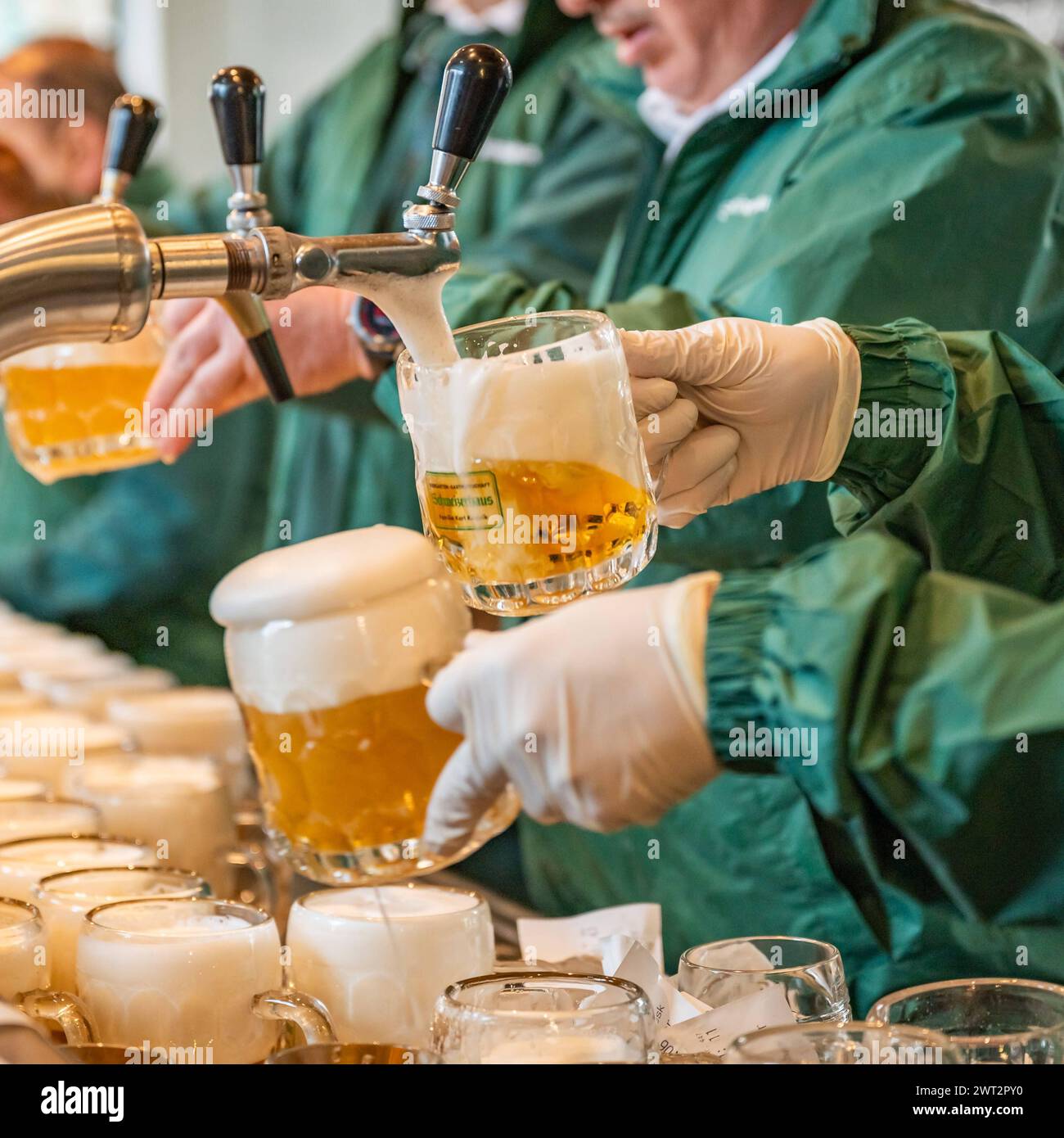 20240315 Saisoneroeffnung 2024 Schweizerhaus WIEN, OESTERREICH - 15. MAERZ: Eroeffnung und ...