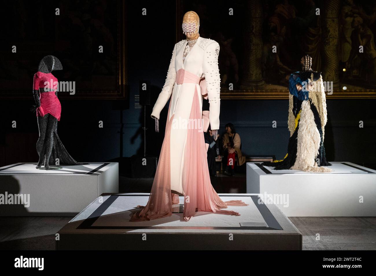 London, UK. 15 March 2024. A selection of creations at Fashion in ...