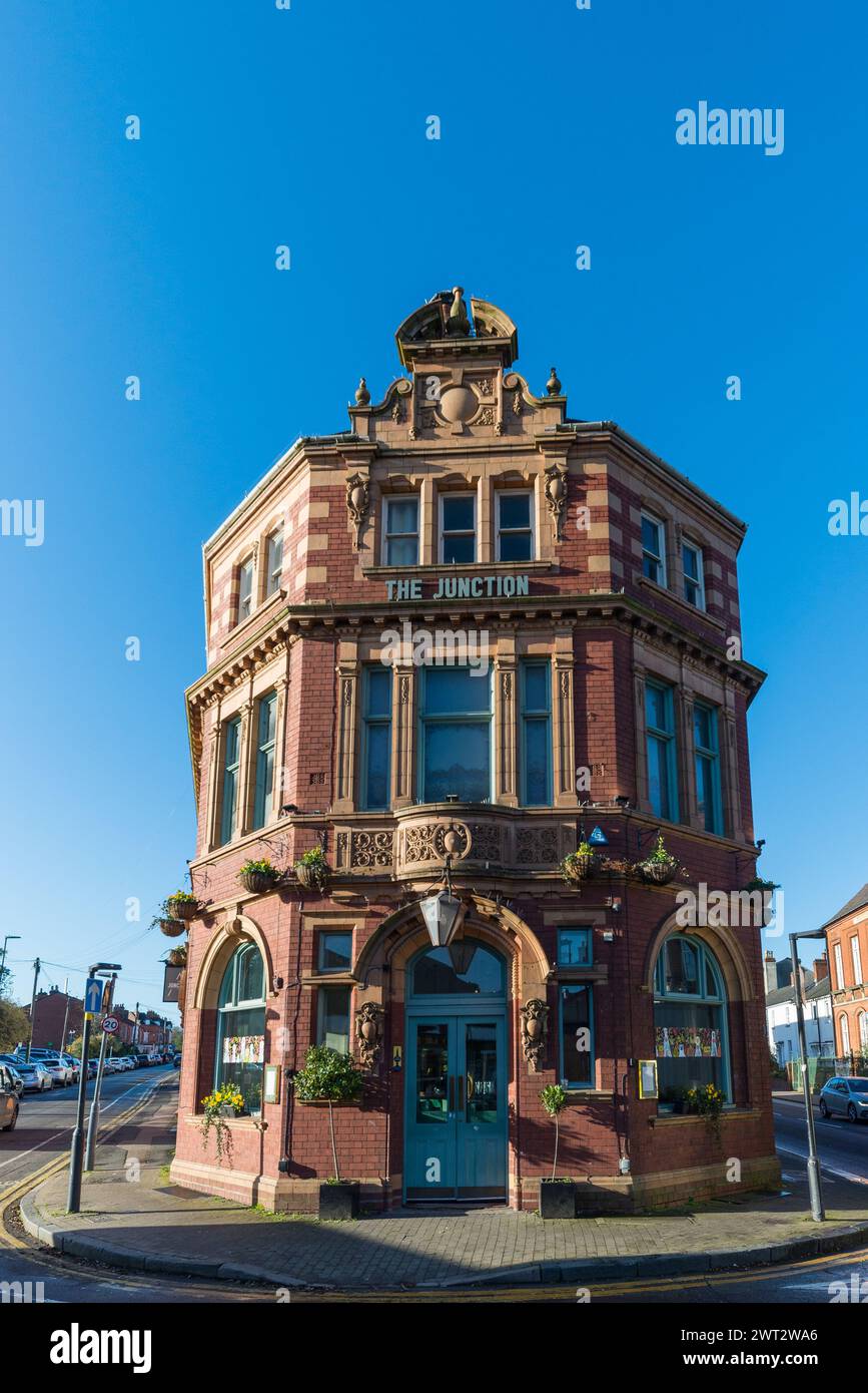The Junction pub in Harborne, Birmingham is an ornate red brick ...