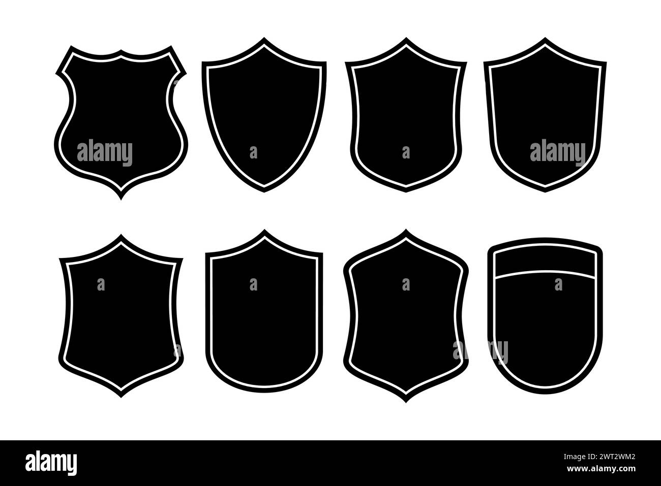 Badge shape hi-res stock photography and images - Alamy