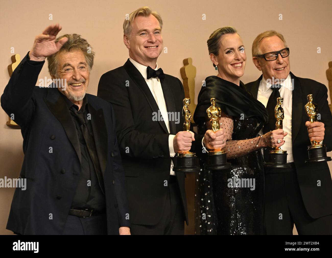 96th Annual Academy Awards held at the Dolby Theatre - Press Room ...