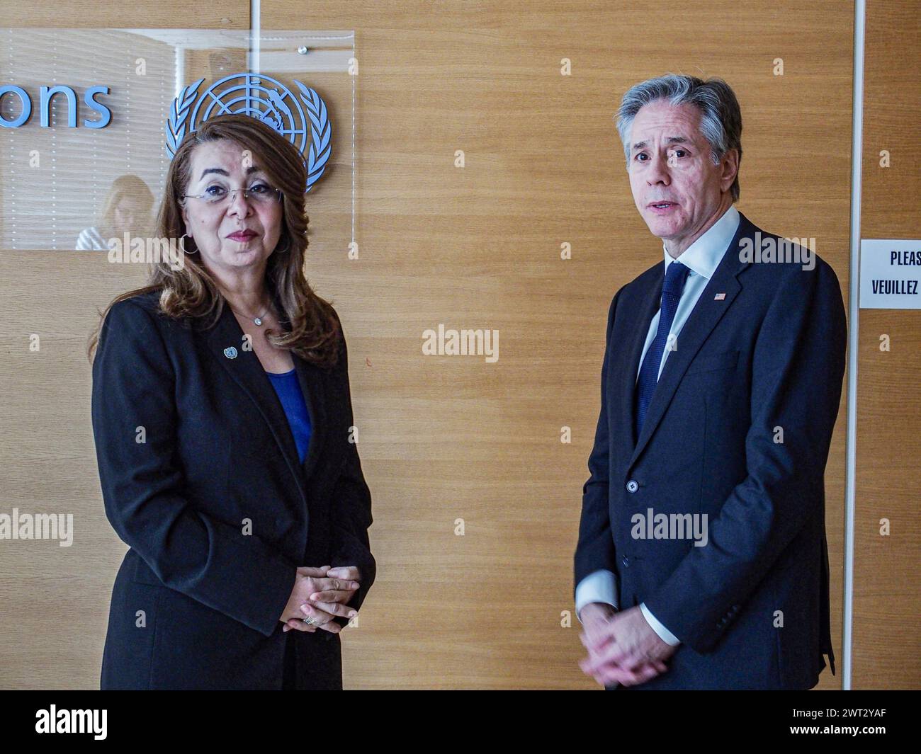 Vienna, Austria, Austria. 15th Mar, 2024. U.S. Secretary of State ...