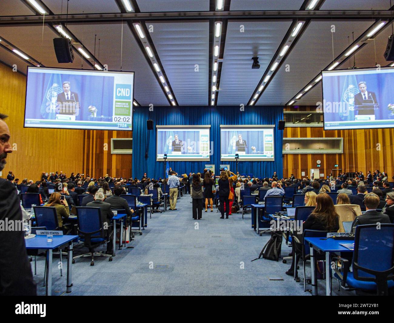 Vienna, Austria, Austria. 15th Mar, 2024. U.S. Secretary of State ...