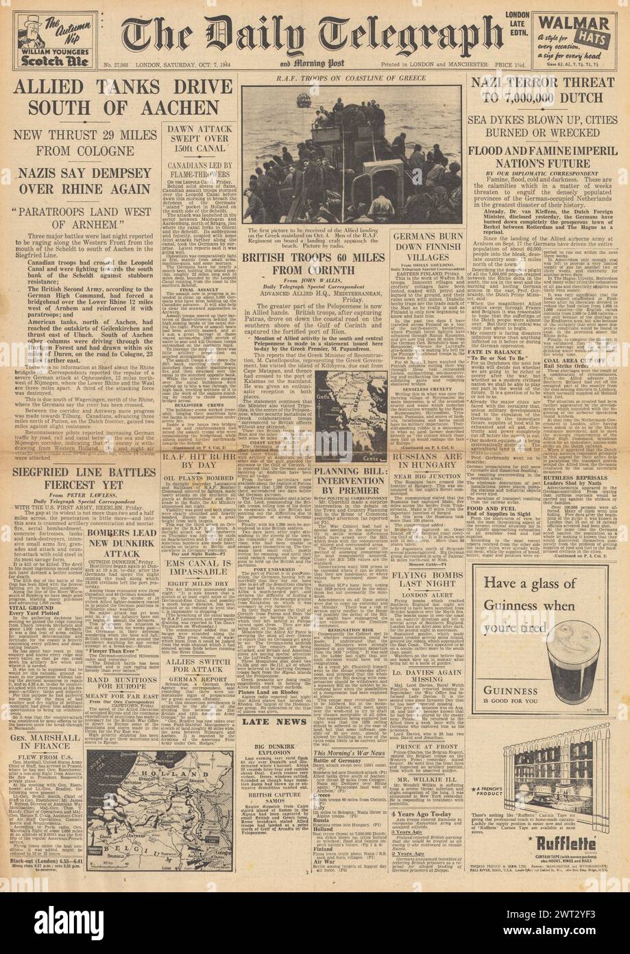 Market garden war newspaper hi-res stock photography and images - Alamy