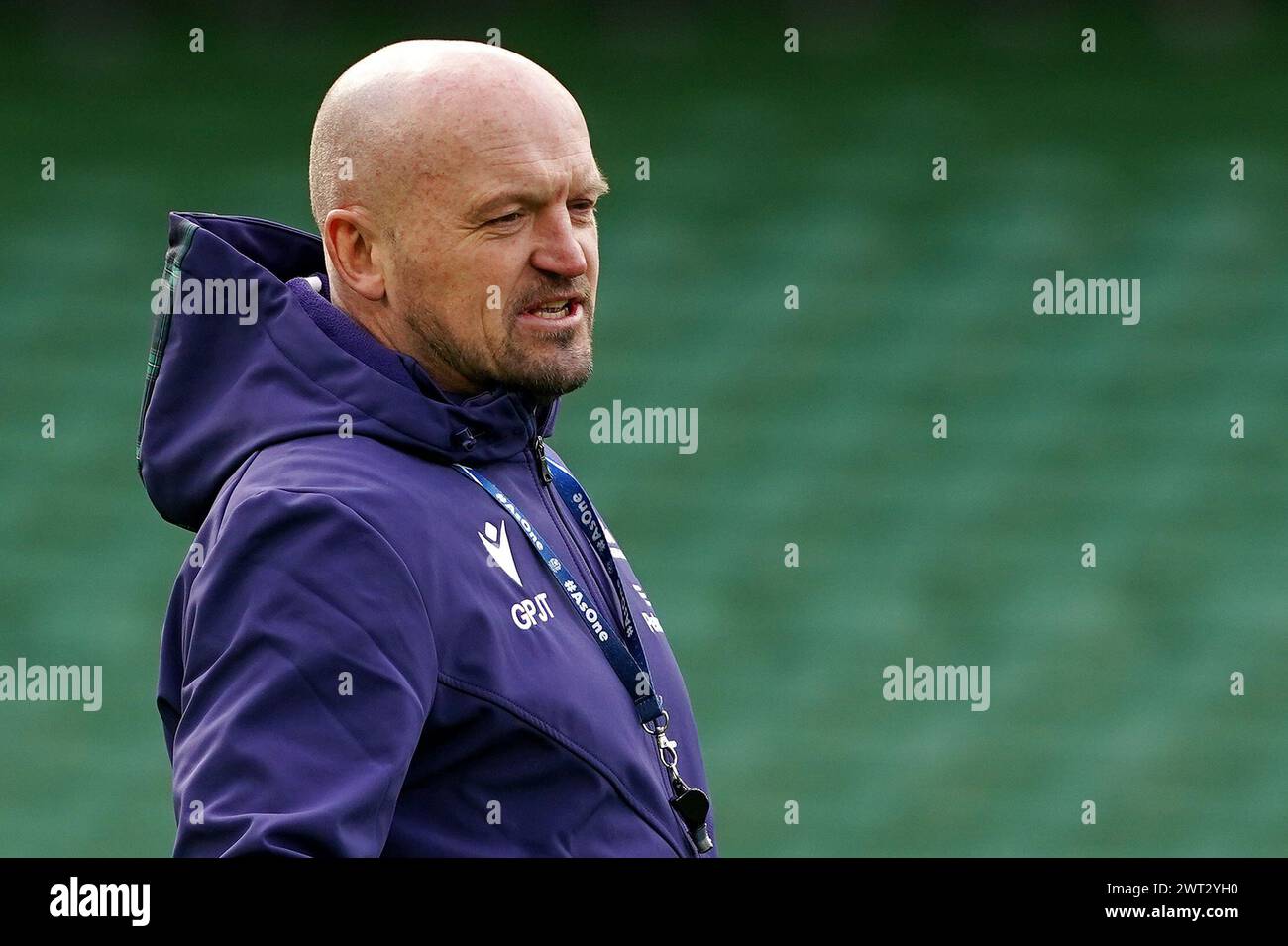 Scotland head coach gregor townsend during a training session at the ...