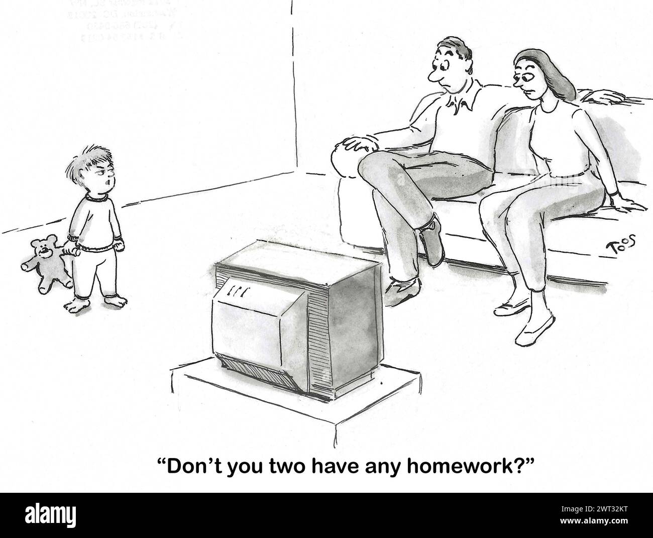 Young teacher and parents Cut Out Stock Images & Pictures - Alamy