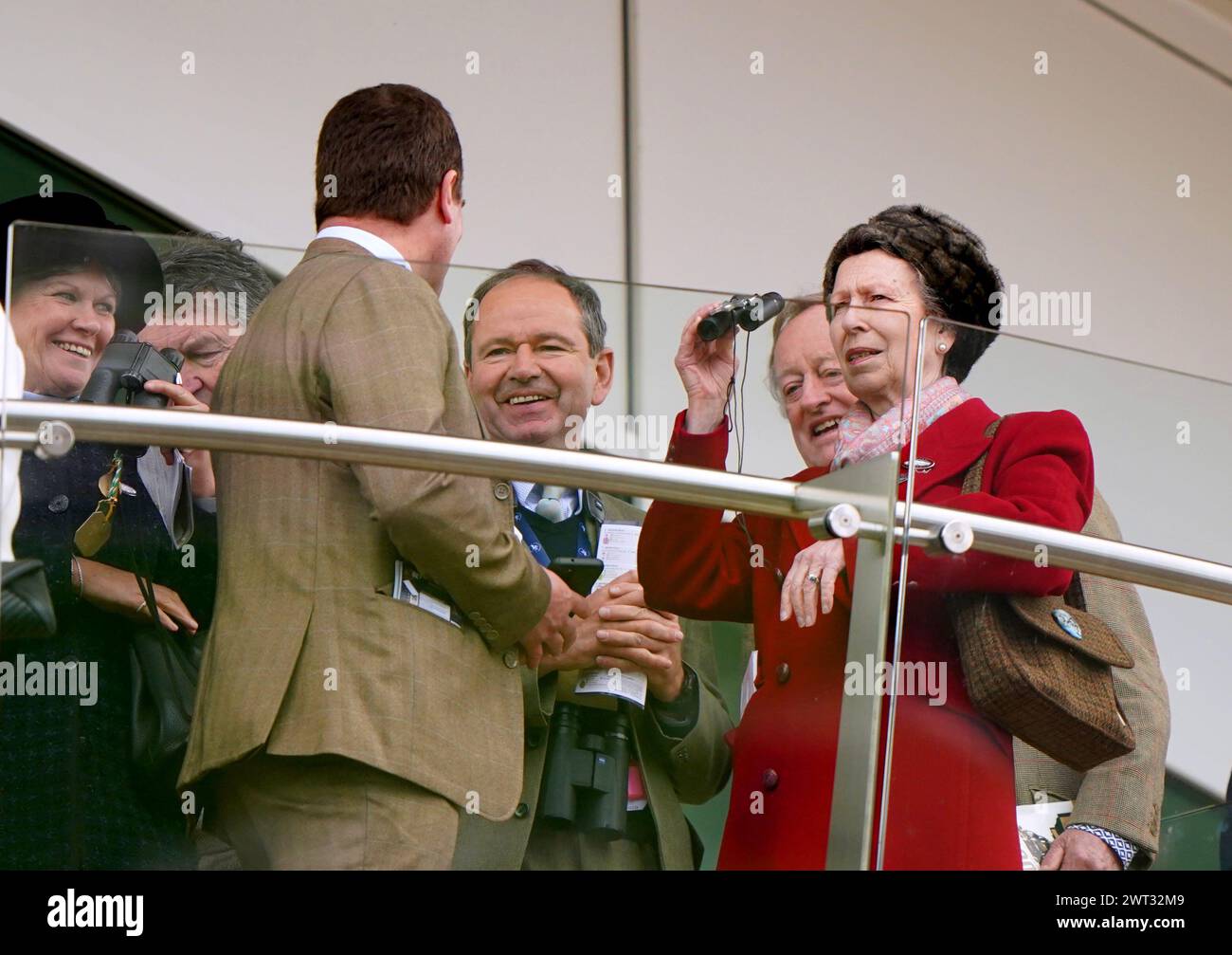 The Princess Royal on day four of the 2024 Cheltenham Festival at ...