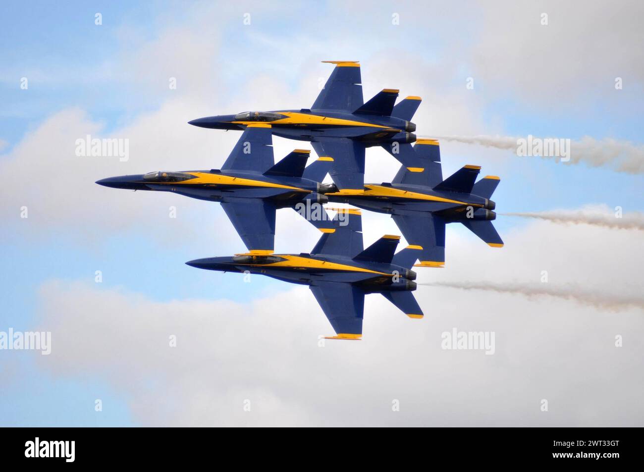 PENSACOLA, Fla. -- The U.S. Navy's Flight Demonstration Team, The Blue Angels perform at the ...