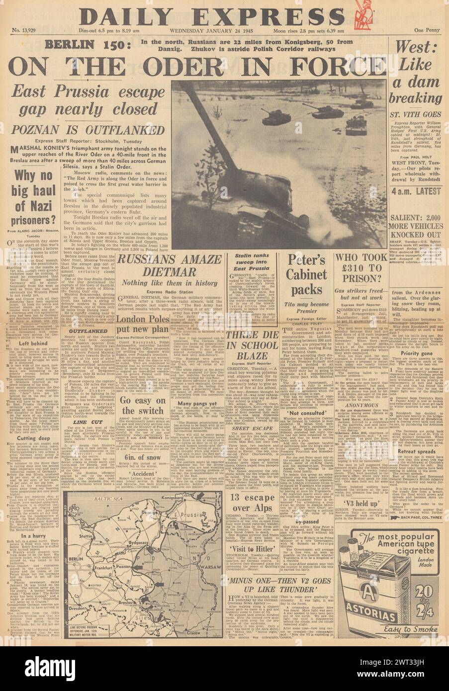 Red army oder river 1945 hi-res stock photography and images - Alamy