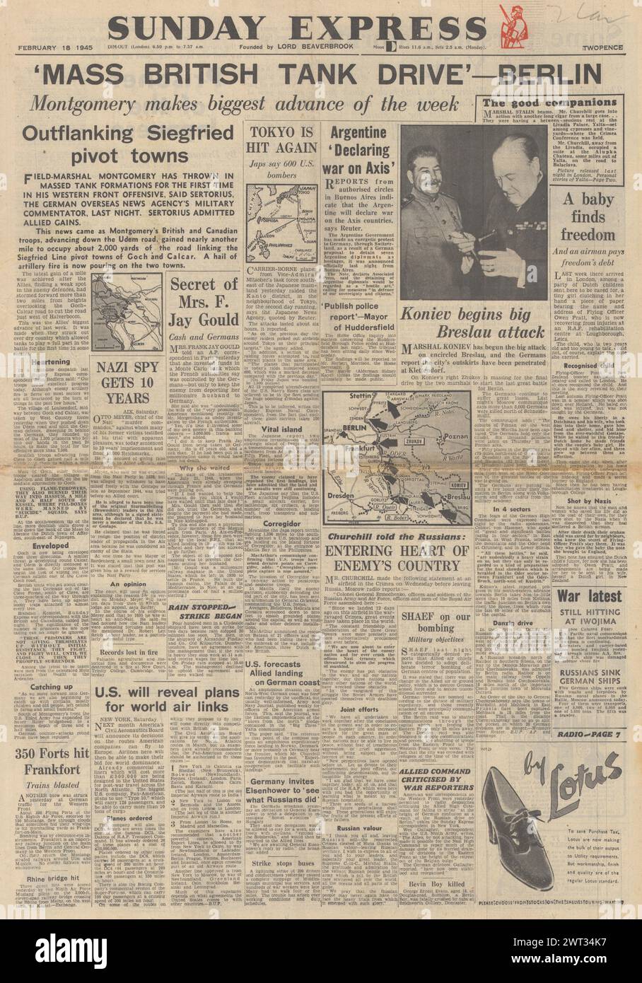 Us declares war japan newspaper hi-res stock photography and images - Alamy