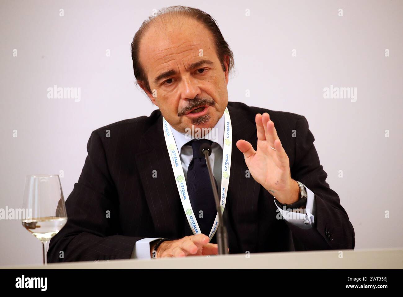 ©Pierre Teyssot/MAXPPP ; G7 Italy - Industry Tech and Digital Ministers ...