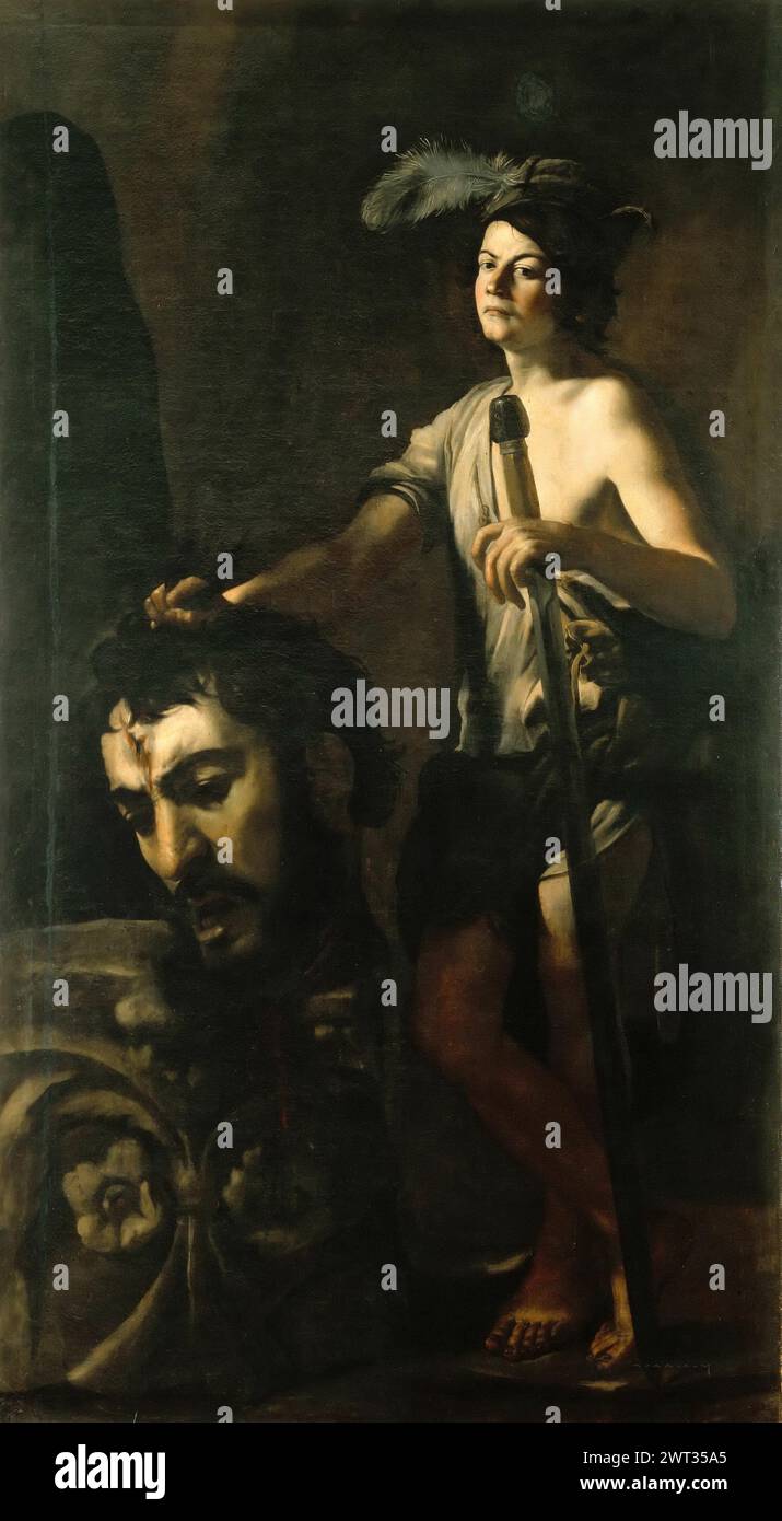 Giovanni Battista Caracciolo – David with the Head of Goliath c.1612 ...