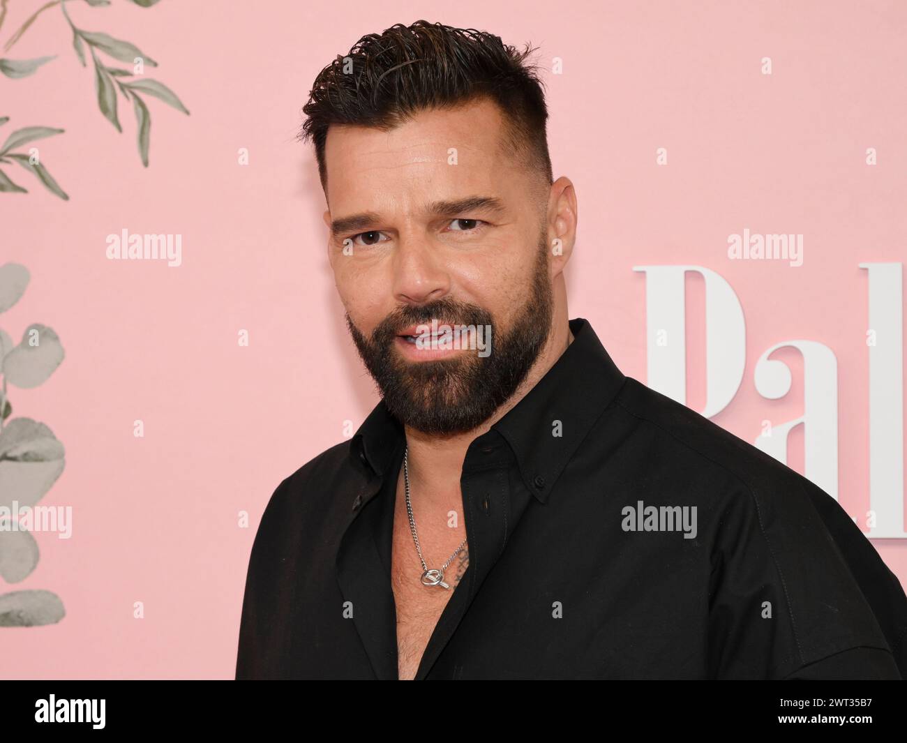 March 14, 2024, Beverly Hills, California, U.S.: Ricky Martin attends ...