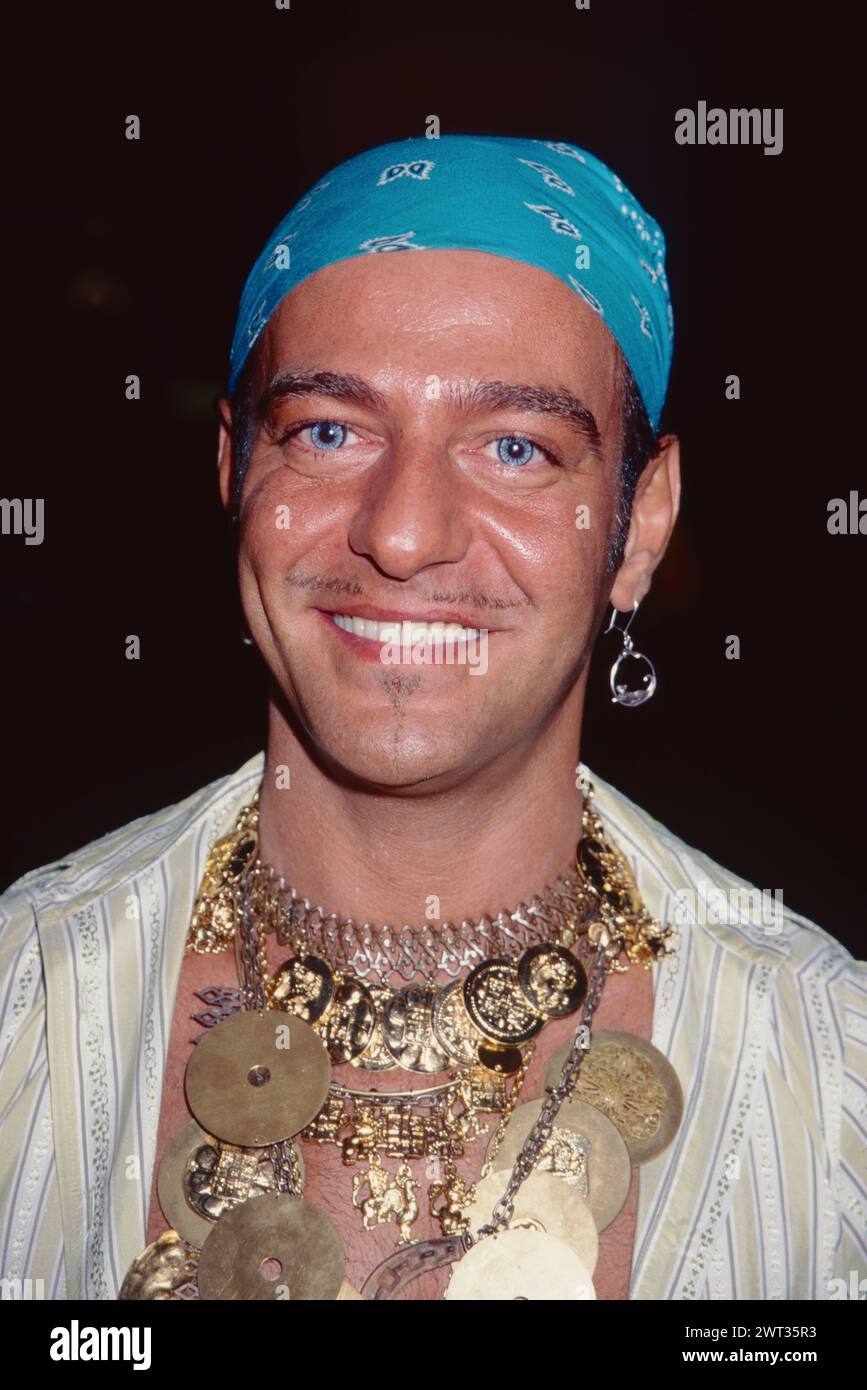 John Galliano attends a cocktail party at Saks Fifth Avenue in New York ...