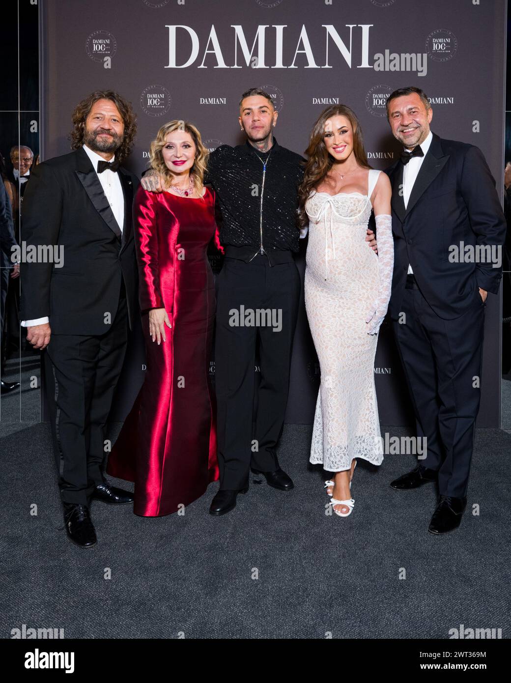 Milan Italy, 14/03/2024, Italy. 14th Mar, 2024. Guido Damiani, Silvia ...