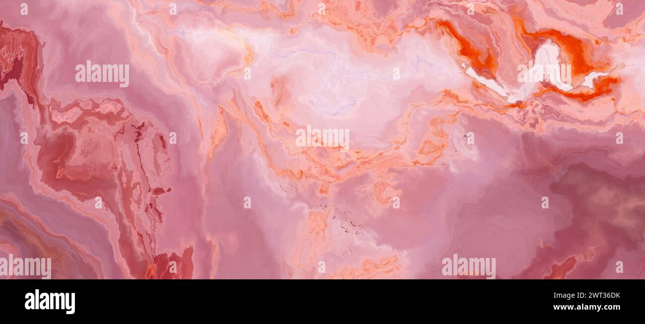 High resolution rose quartz tile with wavy pattern. Texture and ...