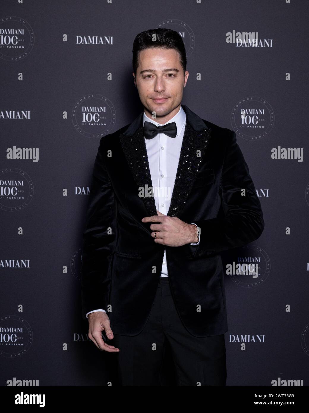 Alessandro Magni Damiani Gala Dinner - 100 Years of Passion Backdrop ...