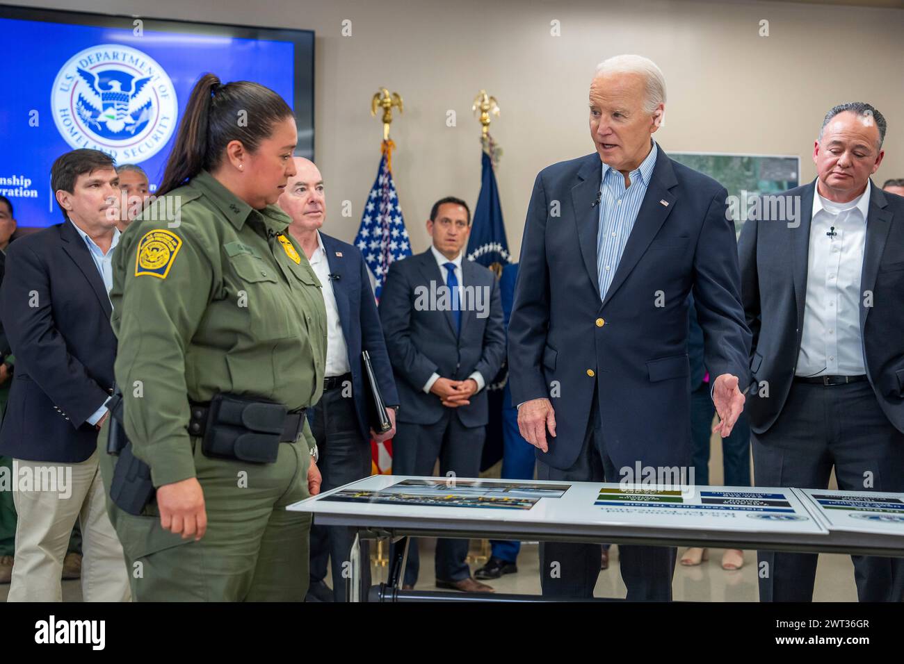 Brownsville, United States of America. 29 February, 2024. U.S President ...