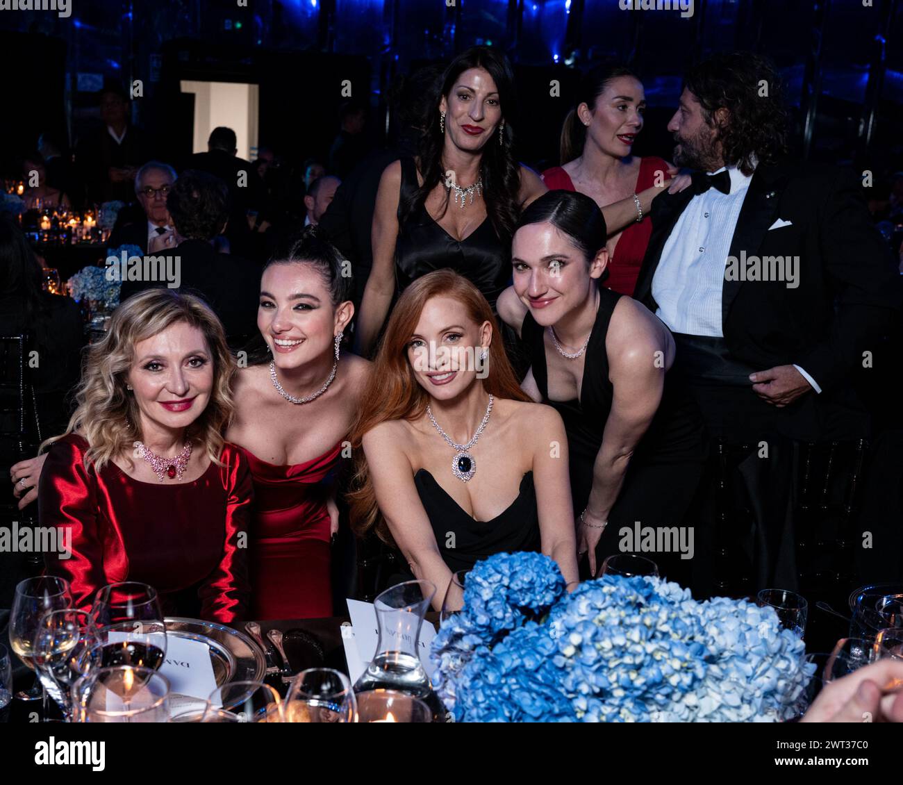 Italy. 14th Mar, 2024. Silvia Damiani Grassi, Mariasole Pollio, Jessica ...