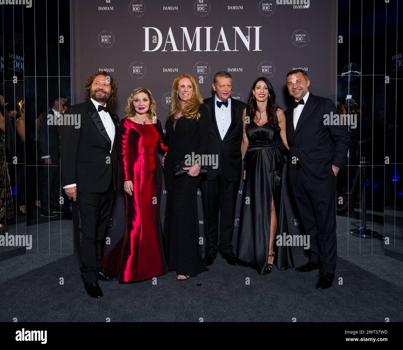 Milan Italy, 14/03/2024, Italy. 14th Mar, 2024. Guido Damiani, Silvia ...