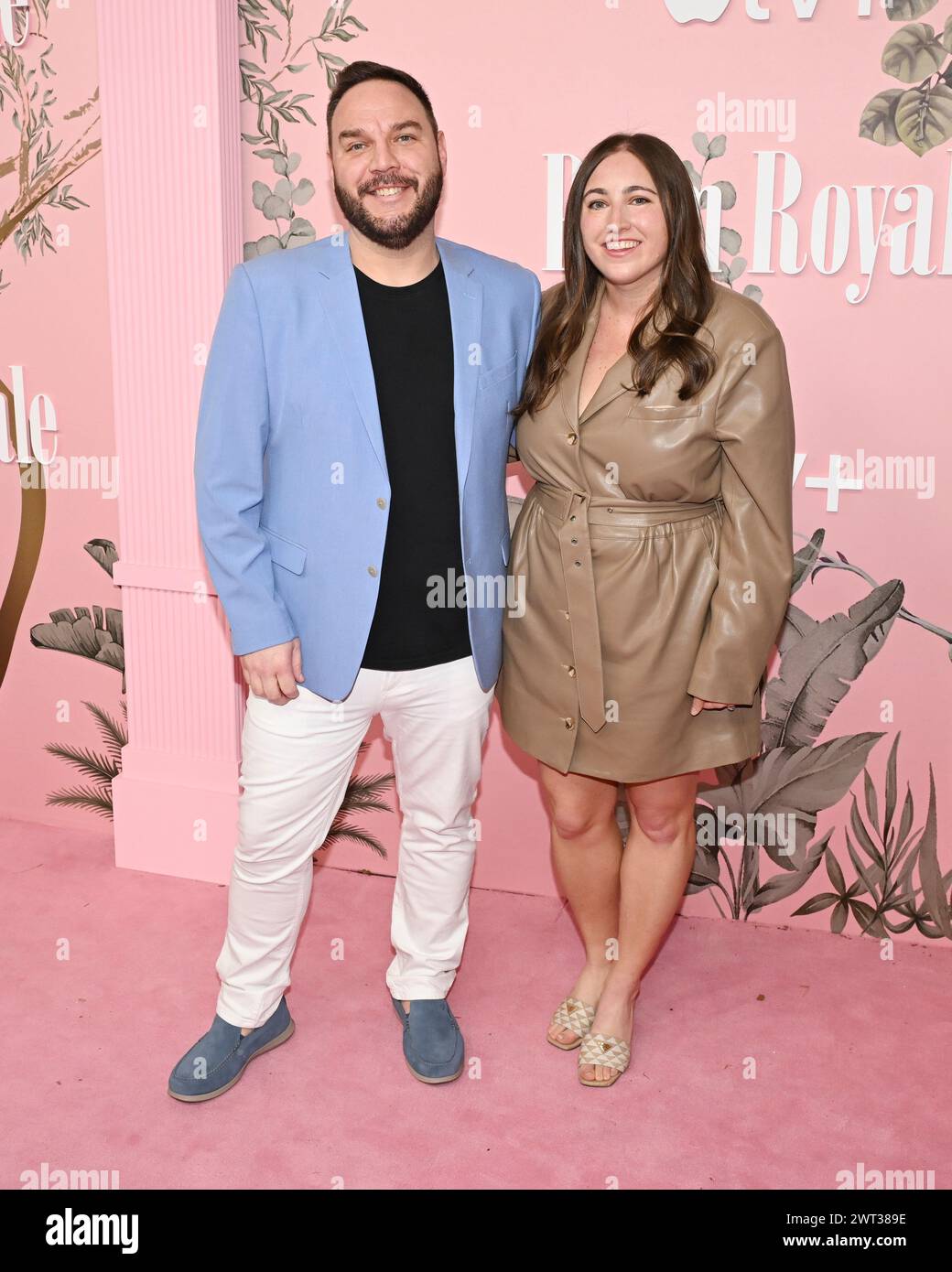 March 14, 2024, Beverly Hills, California, U.S.: Rock Shaink and ...