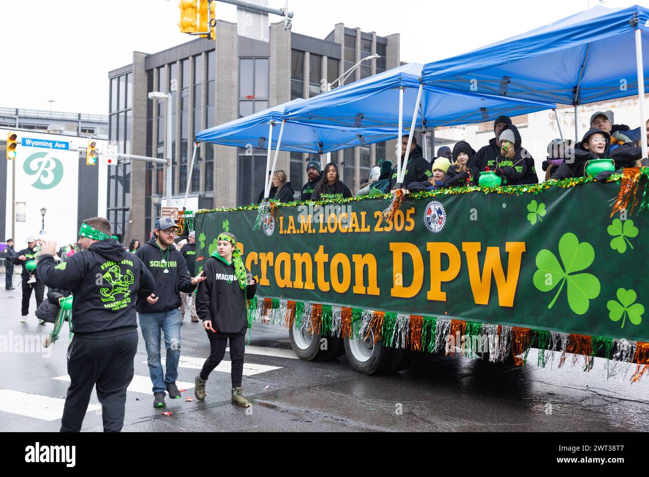 Scranton, Pennsylvania - Mar 9, 2024 : The annual St. Patrick's Day ...