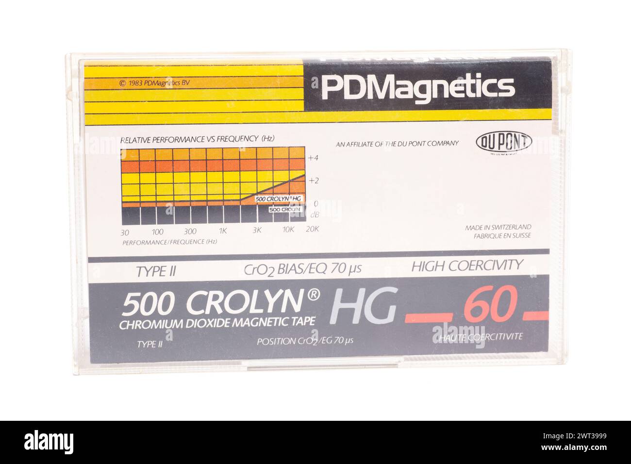 Audio tape cassette PDMagnetics Stock Photo - Alamy