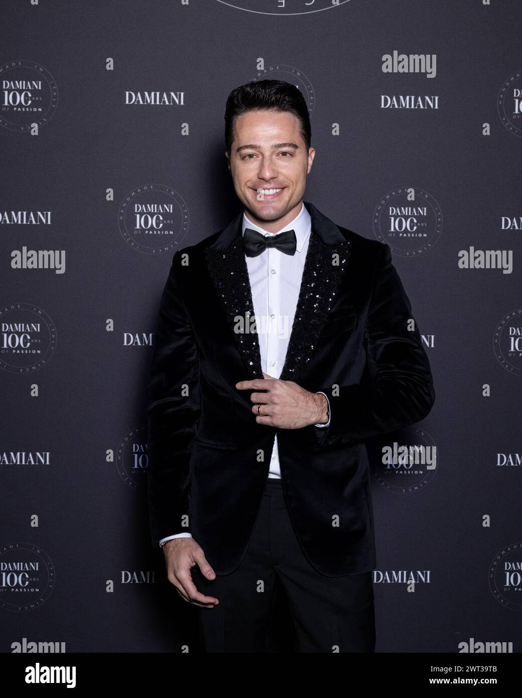 Alessandro Magni Damiani Gala Dinner - 100 Years of Passion Backdrop ...