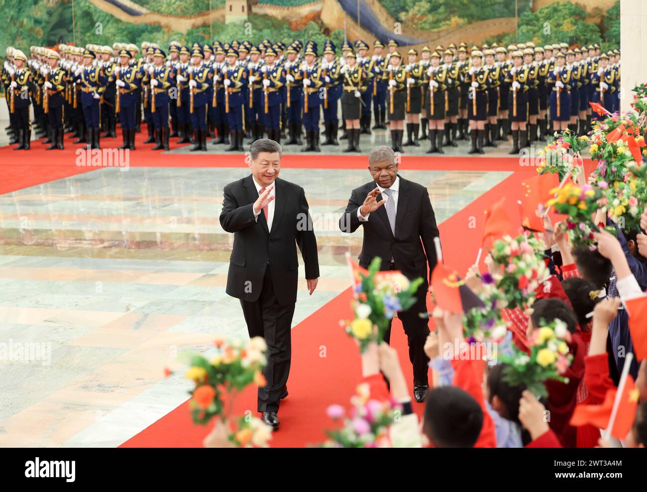 Beijing, China. 15th Mar, 2024. Chinese President Xi Jinping holds a ...