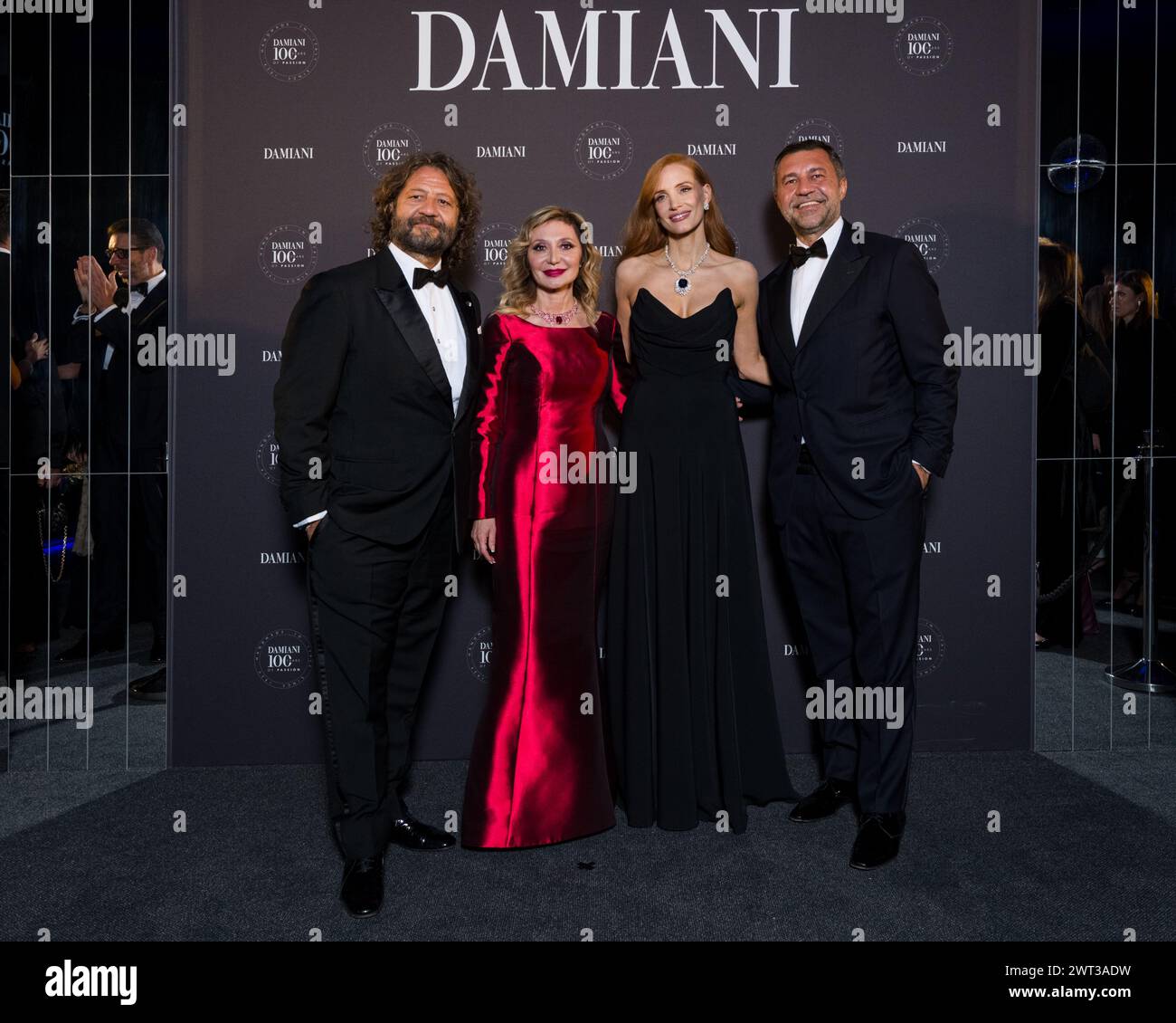 Milan Italy, 14/03/2024, Italy. 14th Mar, 2024. guest, Guido Damiani ...