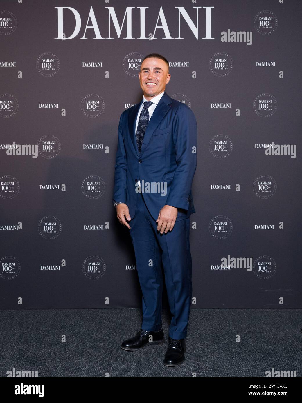 Milan Italy, 14/03/2024, Fabio Cannavaro Damiani Gala Dinner - 100 ...